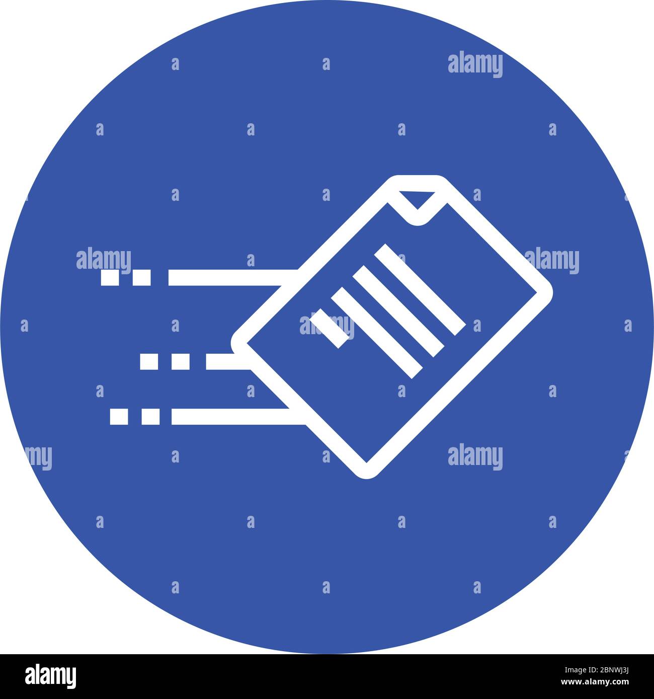 paper document block style icon Stock Vector Image & Art - Alamy
