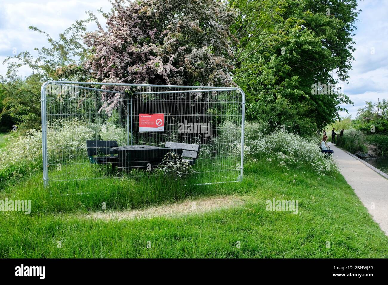 Lordship Recreation Ground, London, UK. 16th May 2020. Coronavirus ...