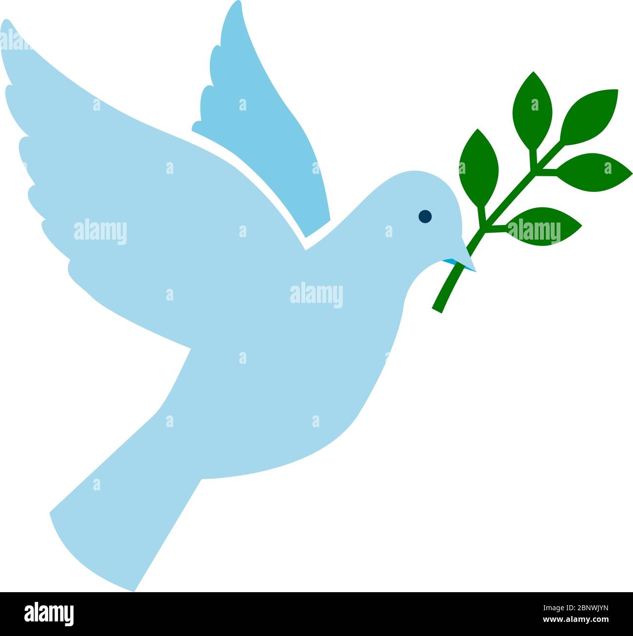 Dove Bird Peace Sign