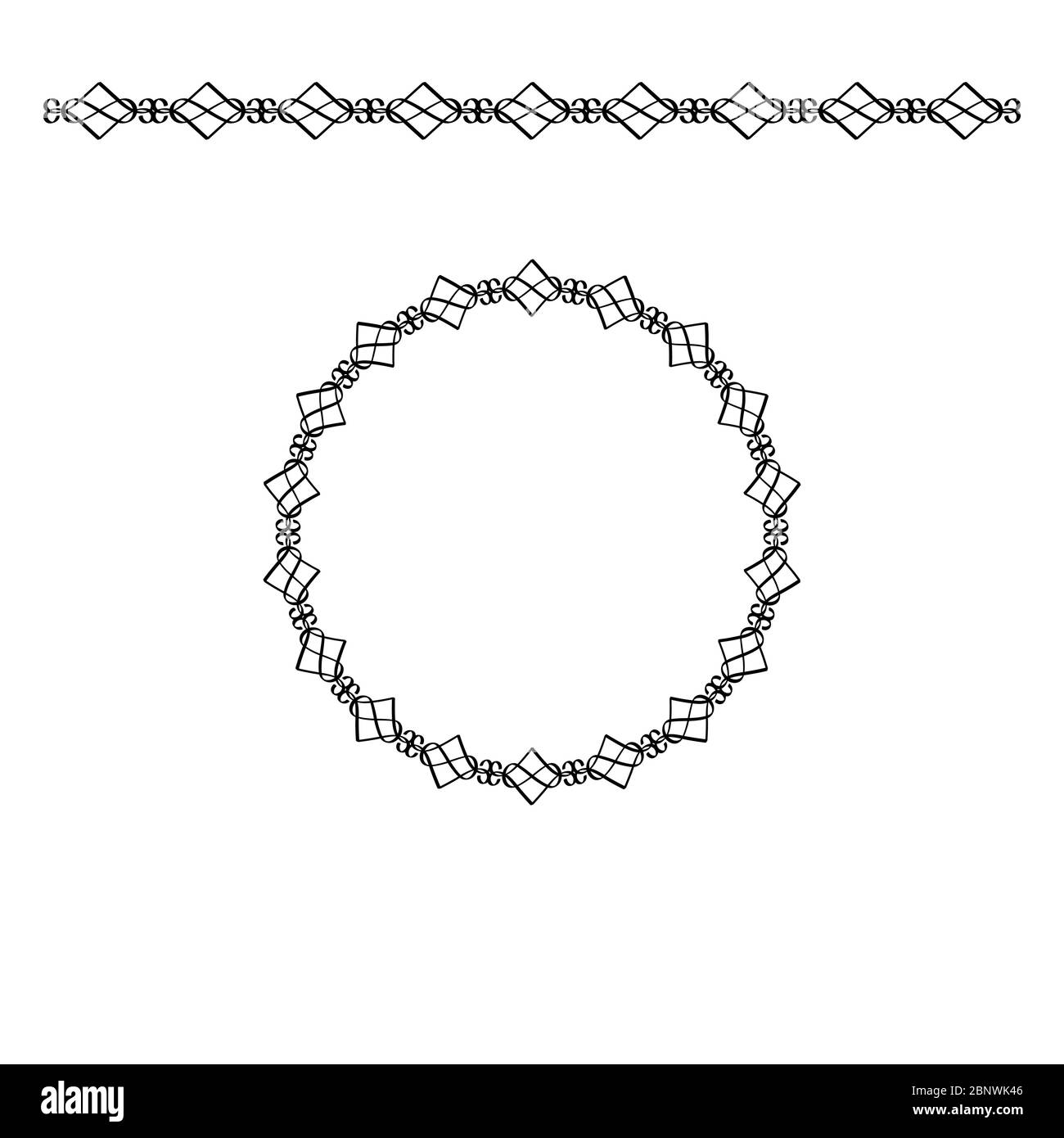 Decorative Border Engraving High Resolution Stock Photography and ...