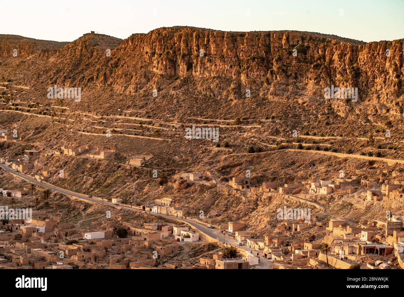 welcome in tunisia, welcome to the djebel dahar Stock Photo - Alamy