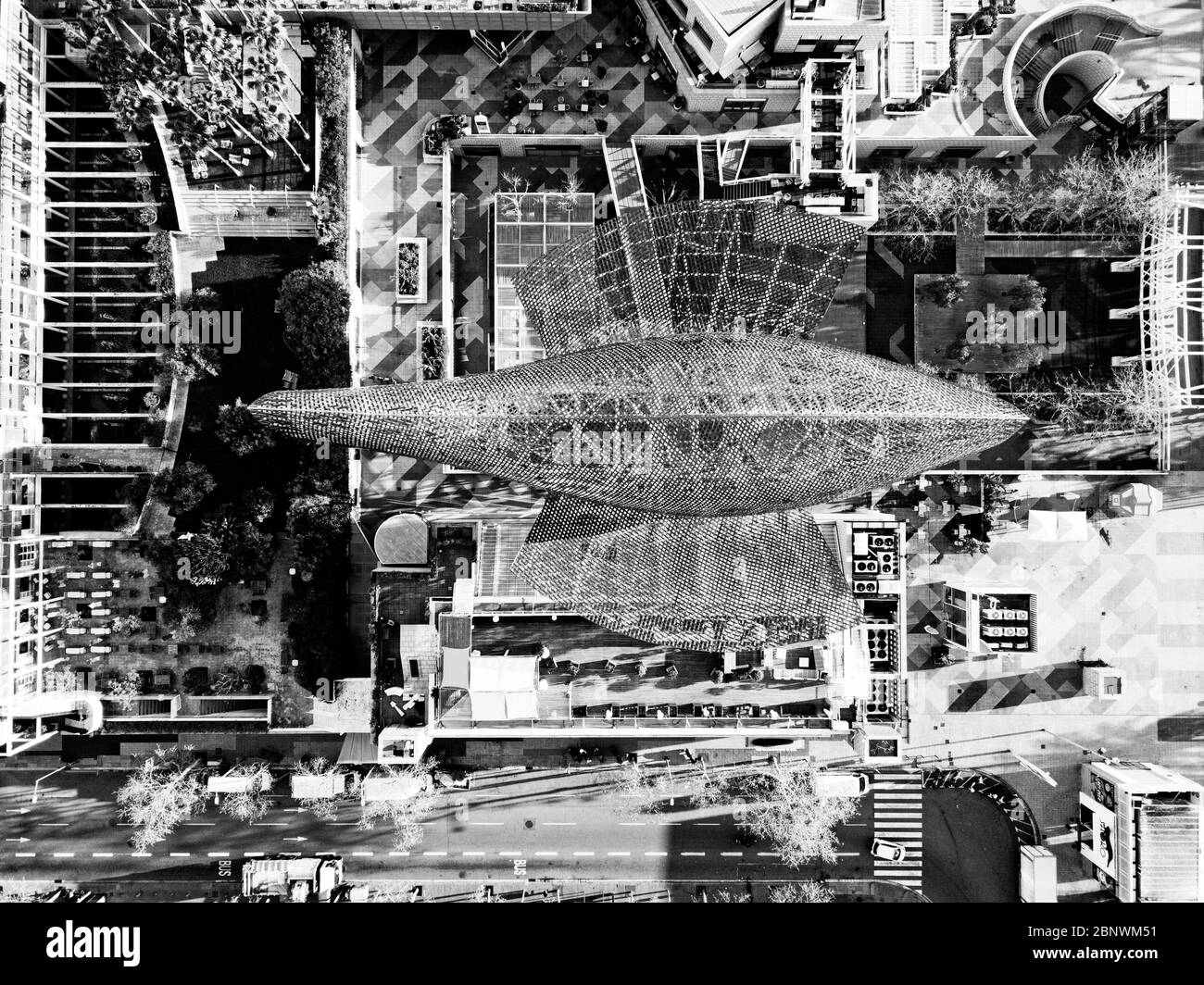 Frank gehry fish Black and White Stock Photos & Images - Alamy