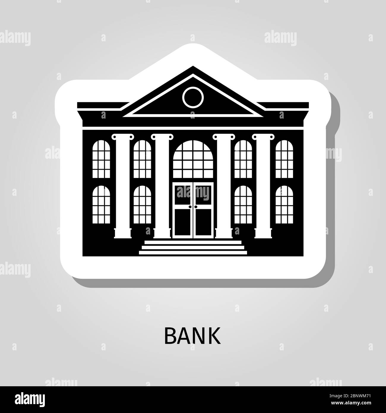High street bank and money Stock Vector Images - Alamy