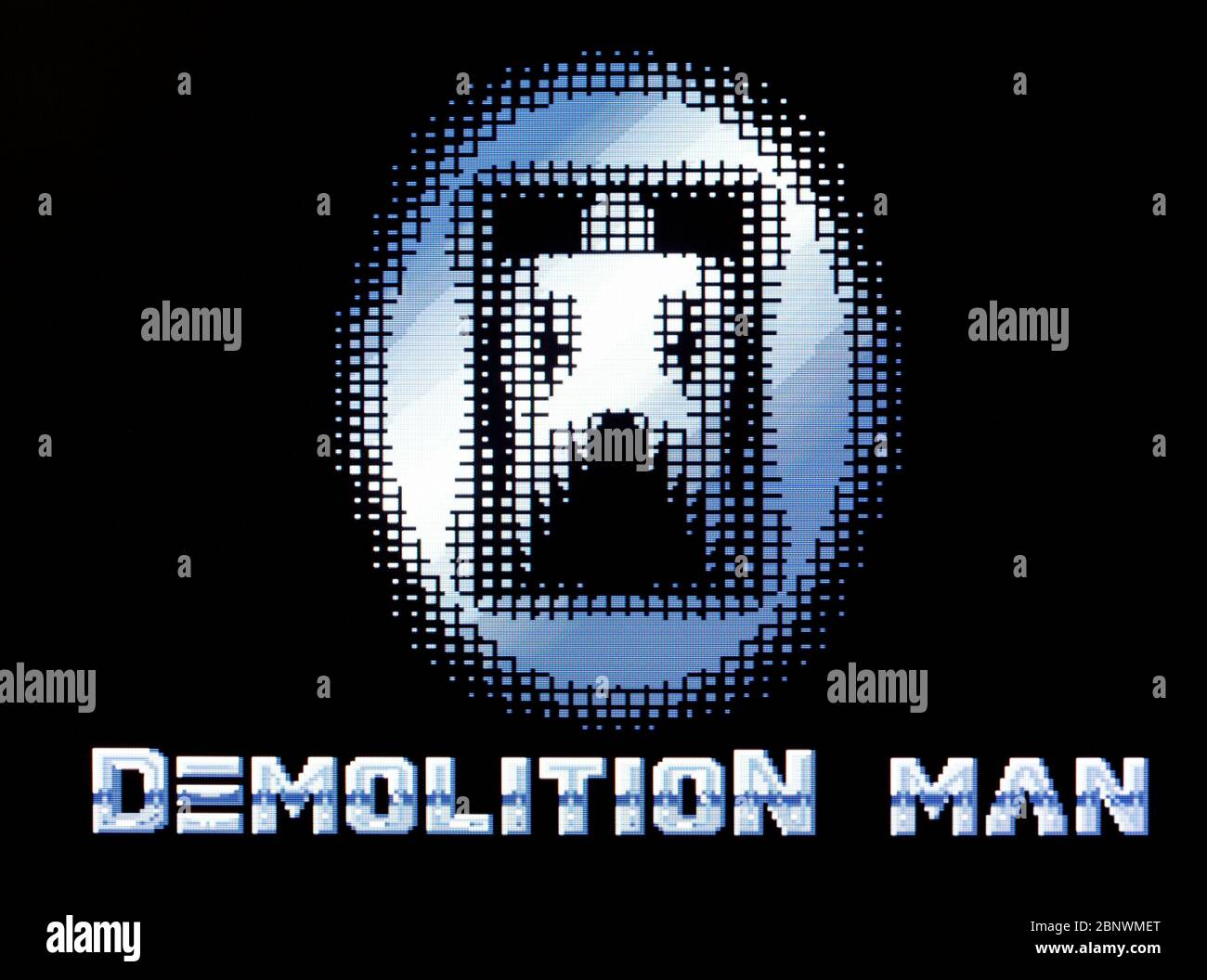 Demolition Man - SNES Super Nintendo - Editorial use only Stock Photo ...