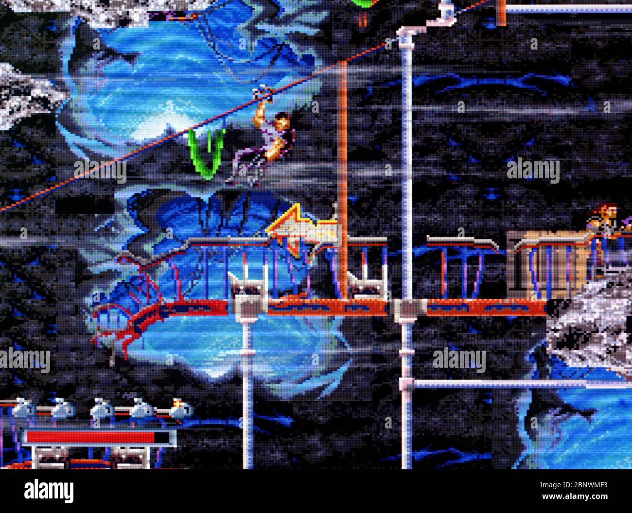 Demolition Man - SNES Super Nintendo - Editorial use only Stock Photo ...