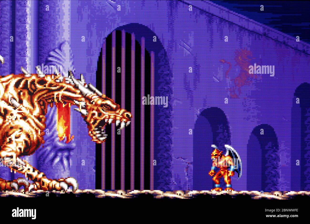 Demon's Crest - SNES Super Nintendo - Editorial use only Stock Photo ...