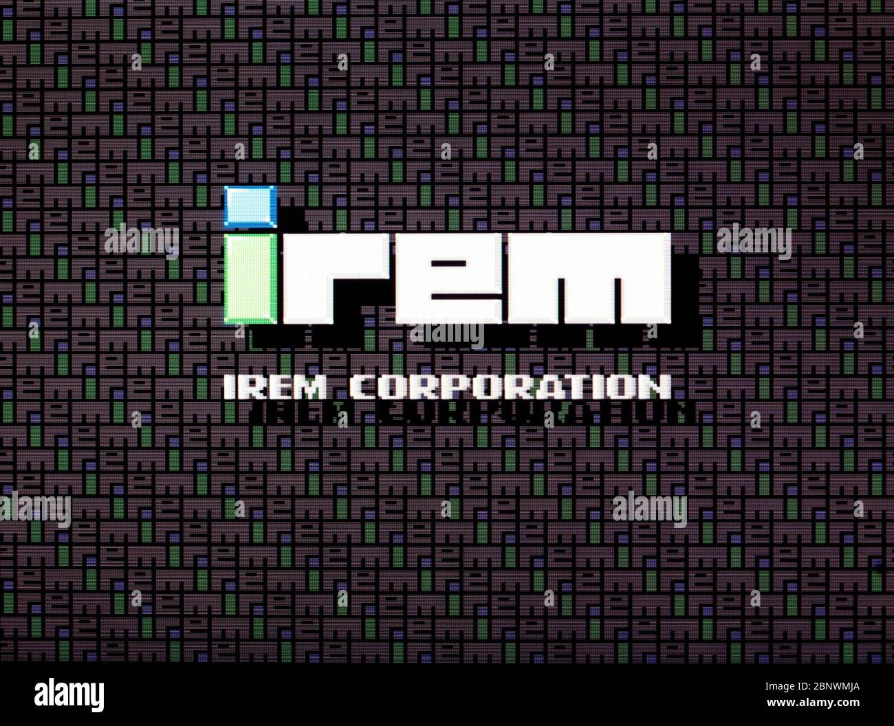 Irem Corporation Software Developer Logo - SNES Super Nintendo ...