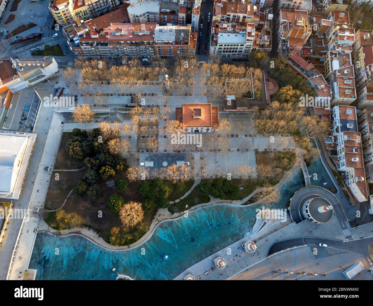 Industrial park barcelona hi-res stock photography and images - Alamy