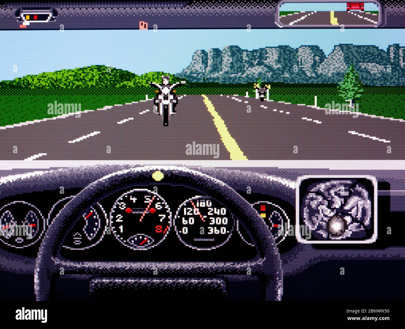 Test Drive The Duel - SNES Super Nintendo - Editorial use only Stock ...