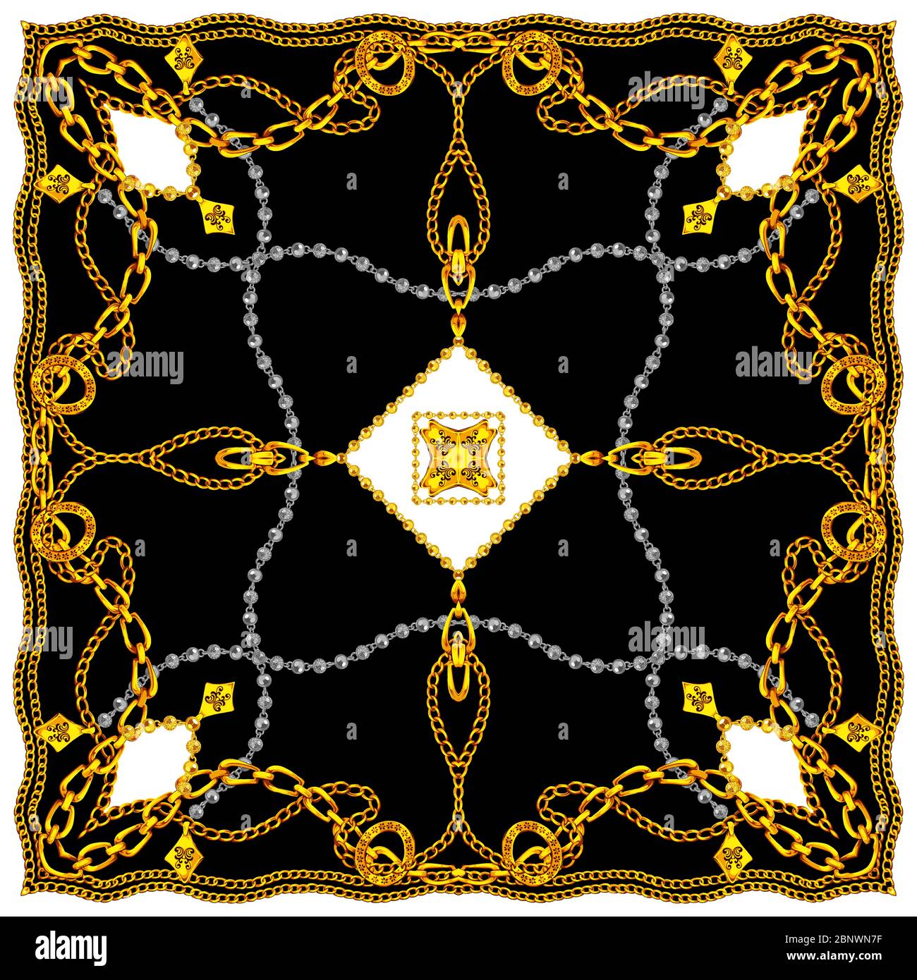 Indian border pattern hi-res stock photography and images - Alamy