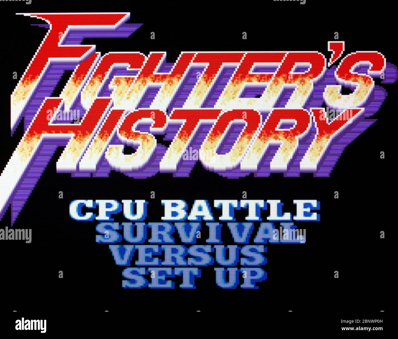 Fighter's History - SNES Super Nintendo - Editorial use only Stock ...