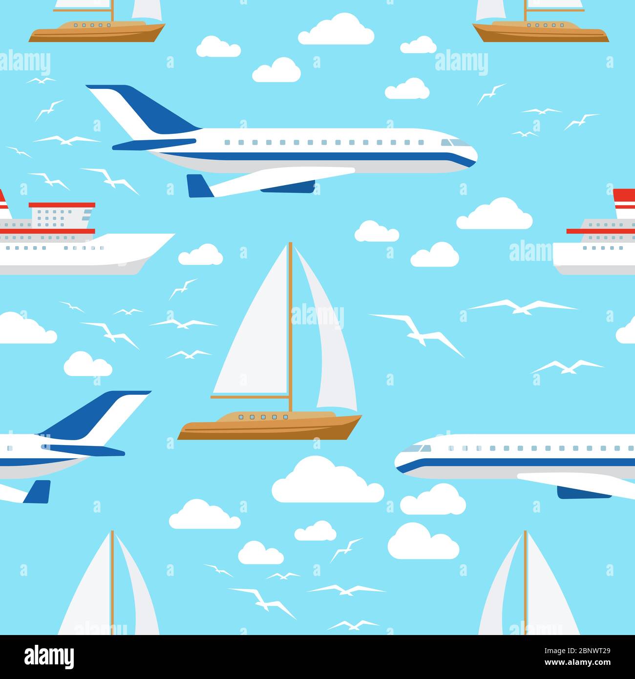 Gull wing airplane Stock Vector Images - Alamy