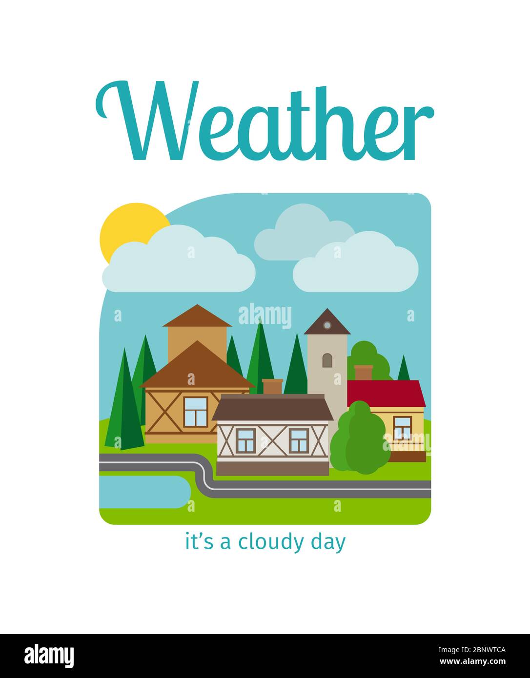 Victorian sea front Stock Vector Images - Alamy