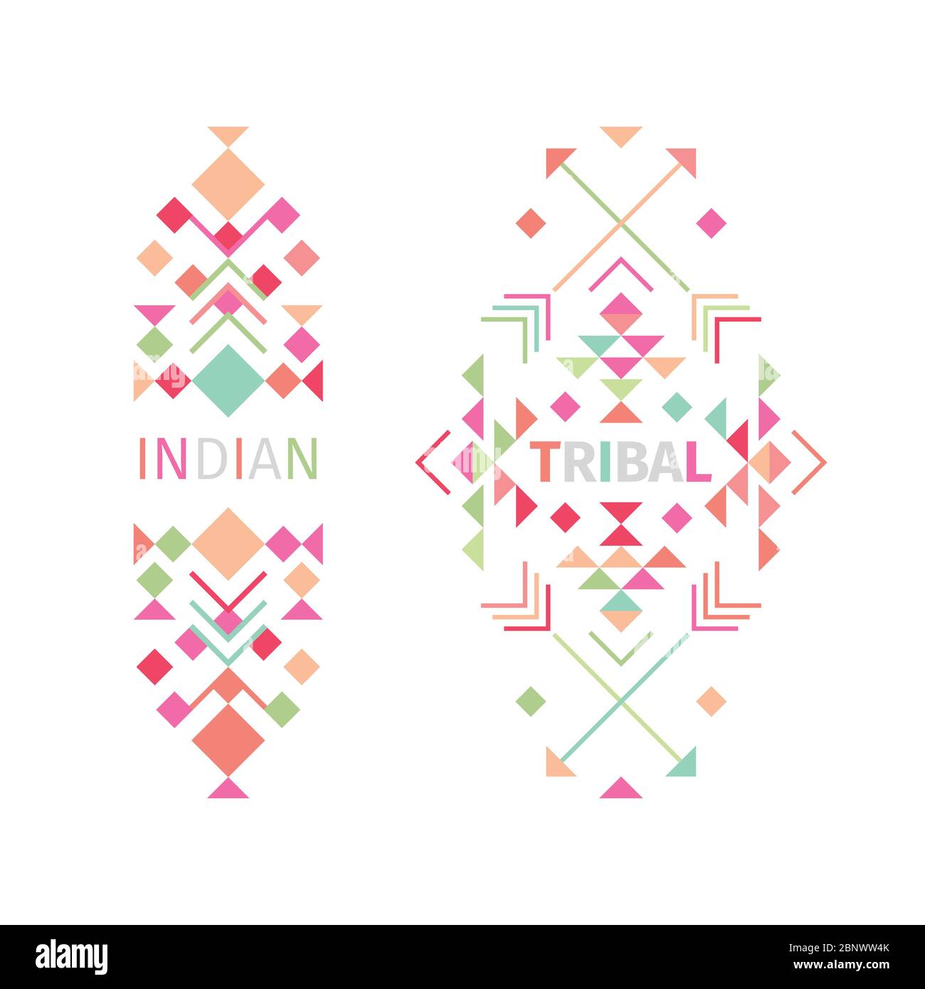 Tribal logo hi-res stock photography and images - Alamy