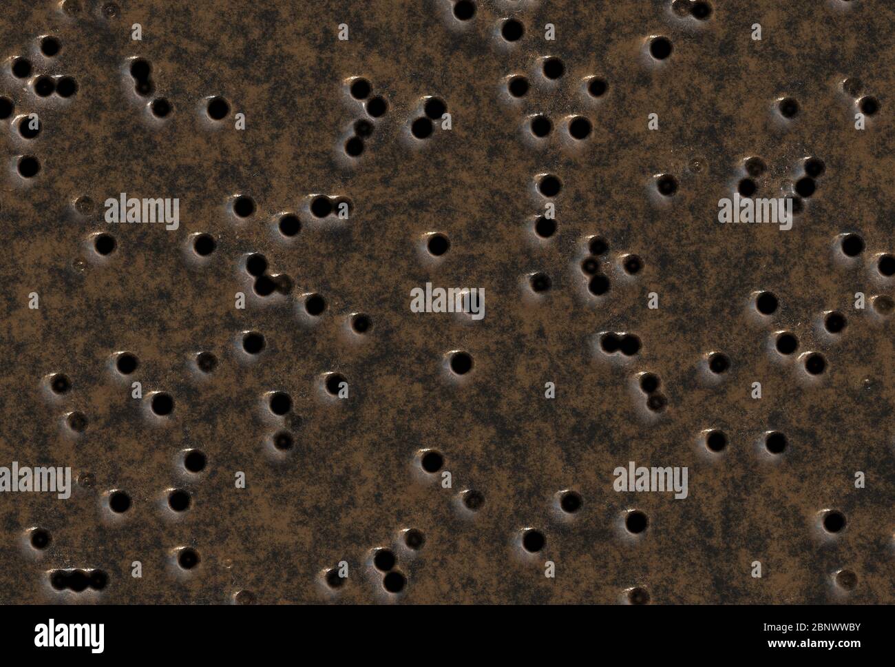 Bullet hole in sheet metal hi-res stock photography and images - Alamy