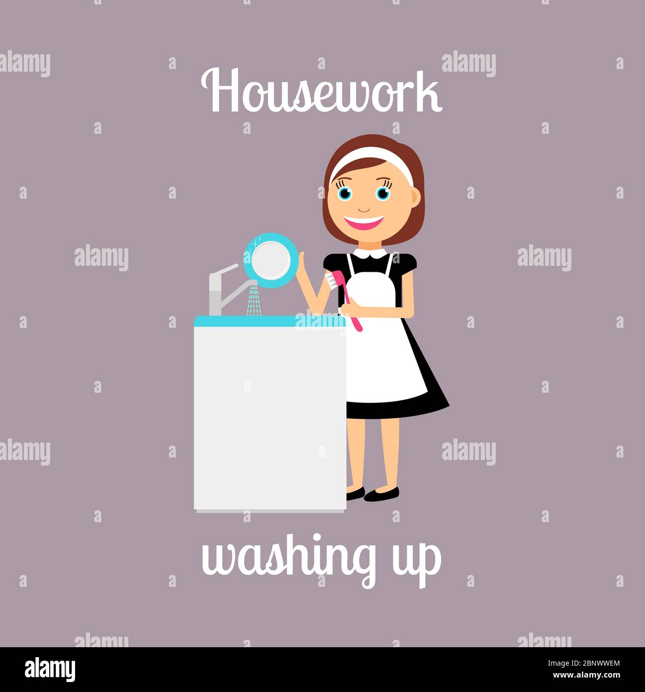 Vintage cleaning products Stock Vector Images - Alamy