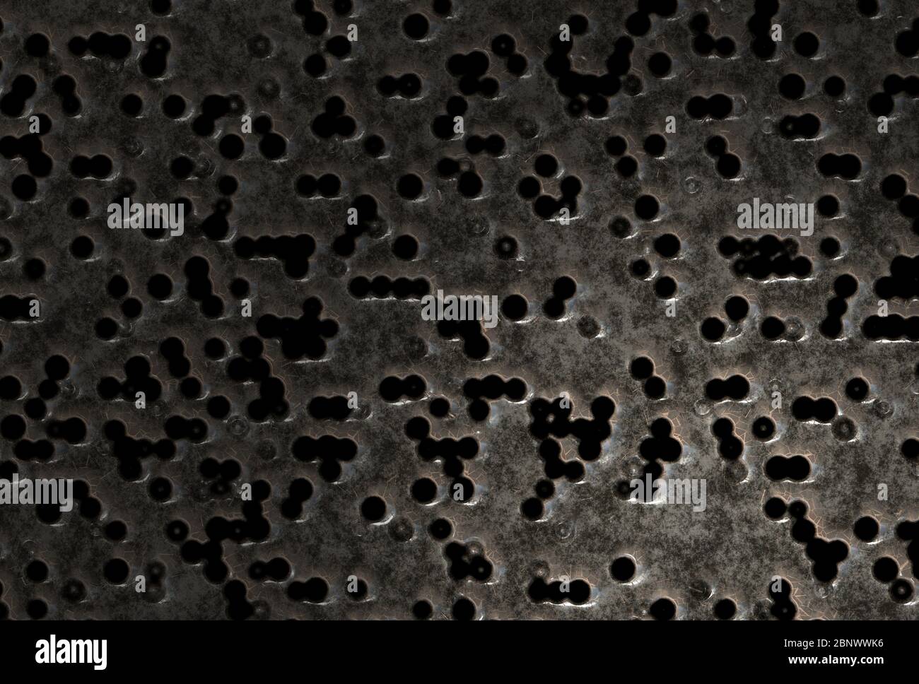 Bullet hole in sheet metal hi-res stock photography and images - Alamy