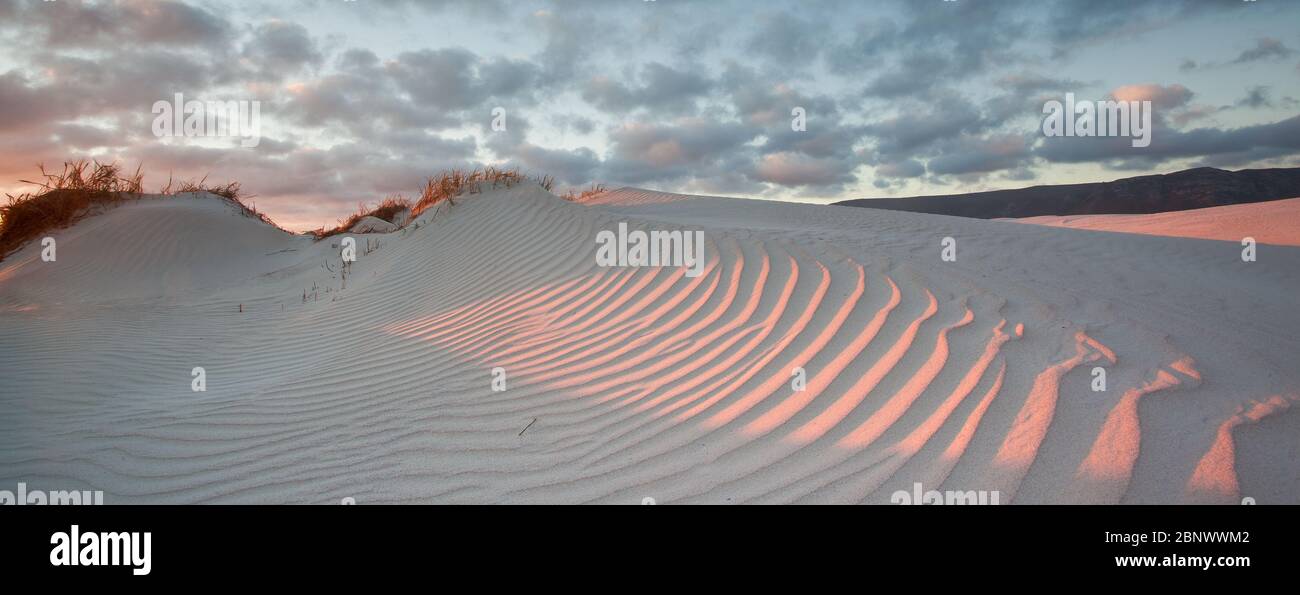 ripples in sand dunes landscape Stock Photo - Alamy