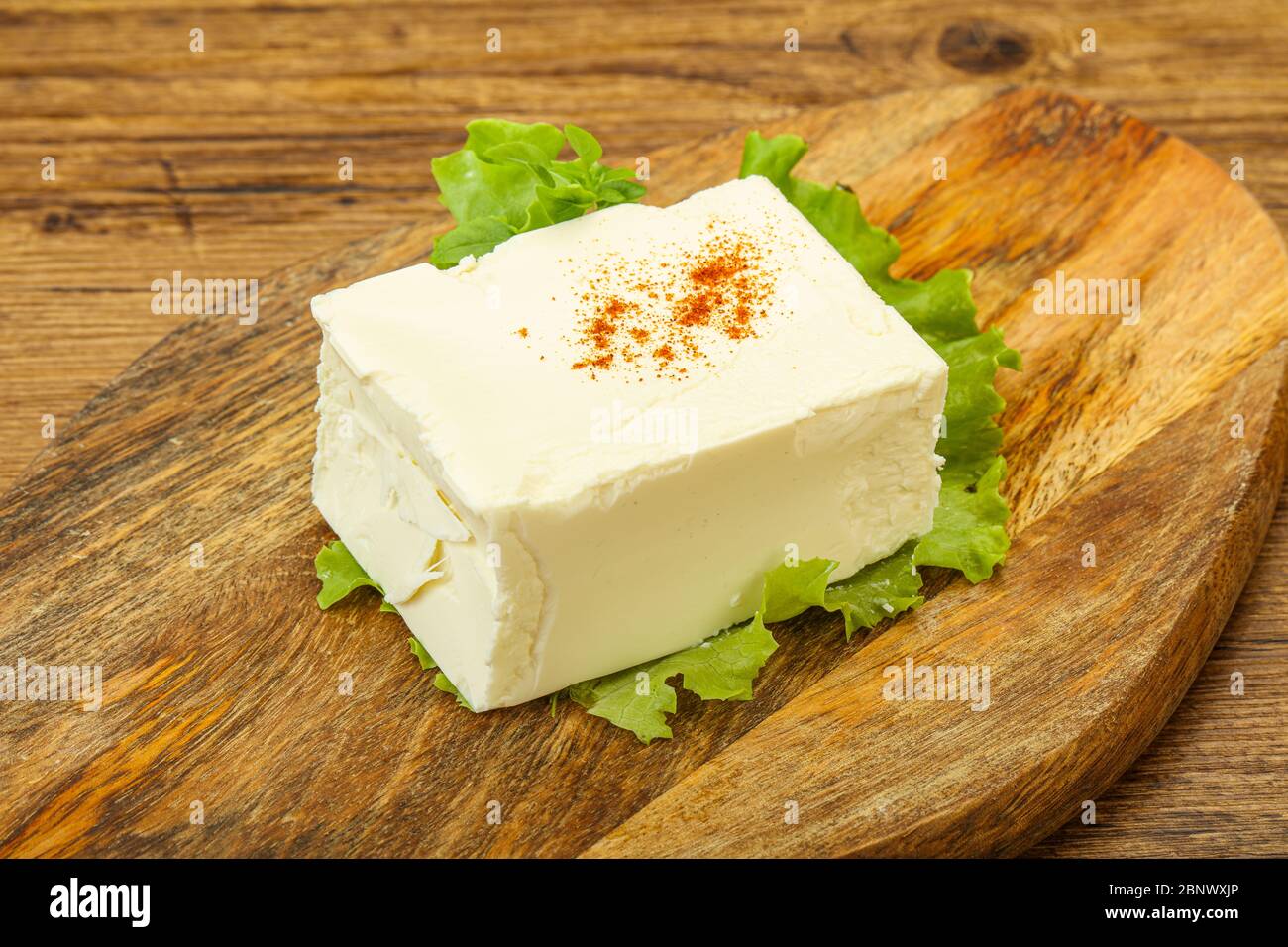 Greek traditional soft feta dairy cheese Stock Photo - Alamy