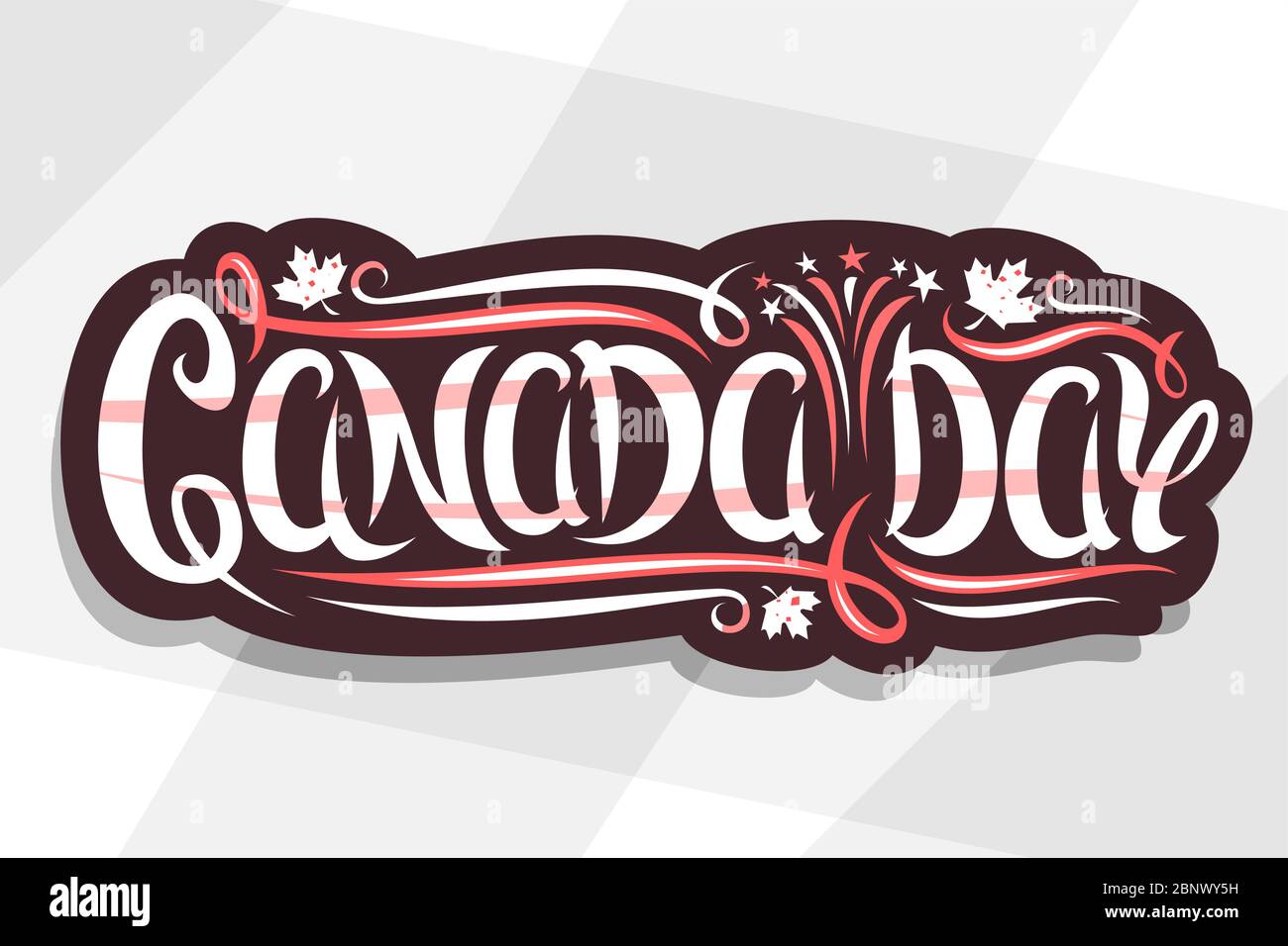 Canadian writing Stock Vector Images - Alamy