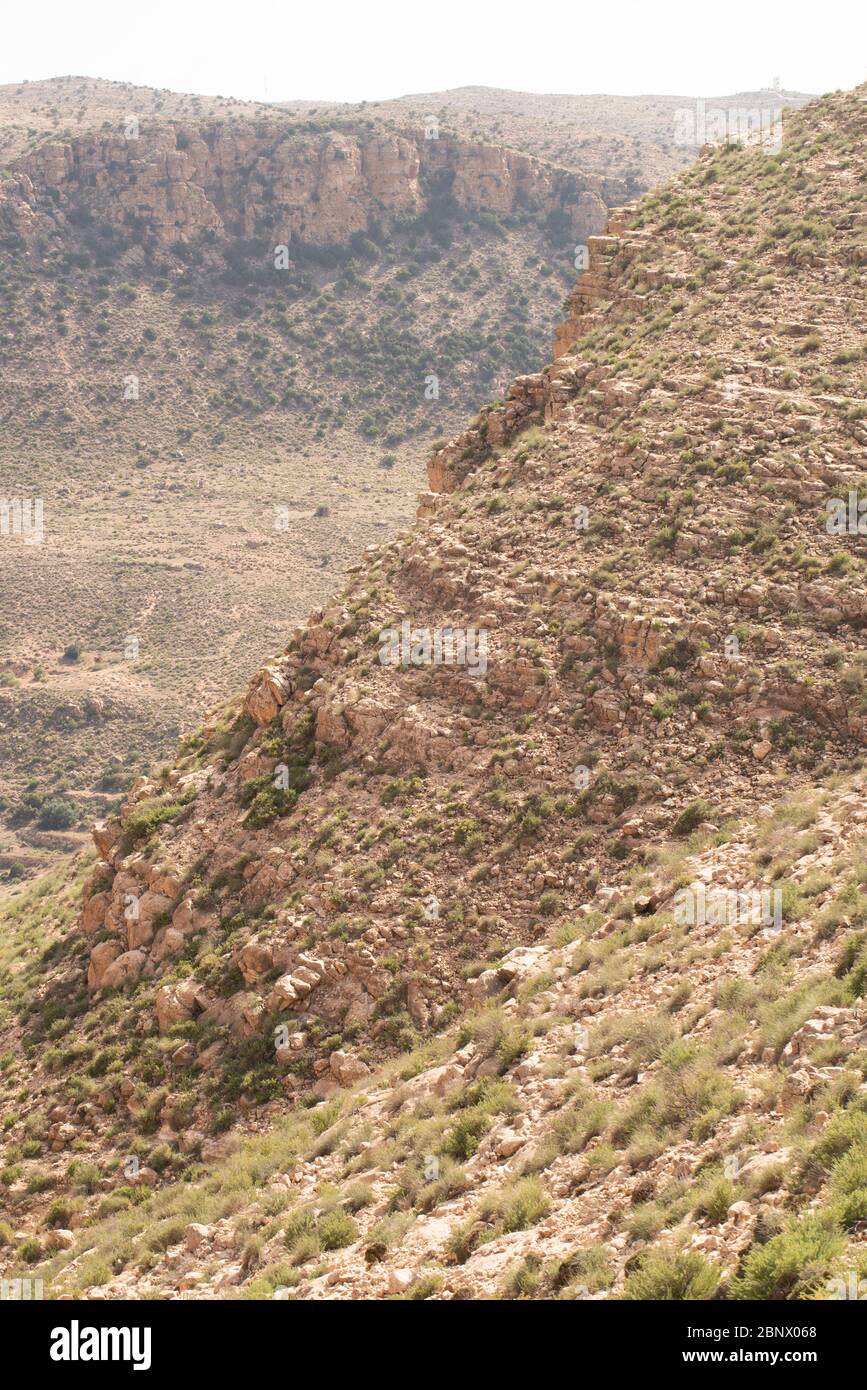 welcome in tunisia, welcome to the djebel dahar Stock Photo - Alamy
