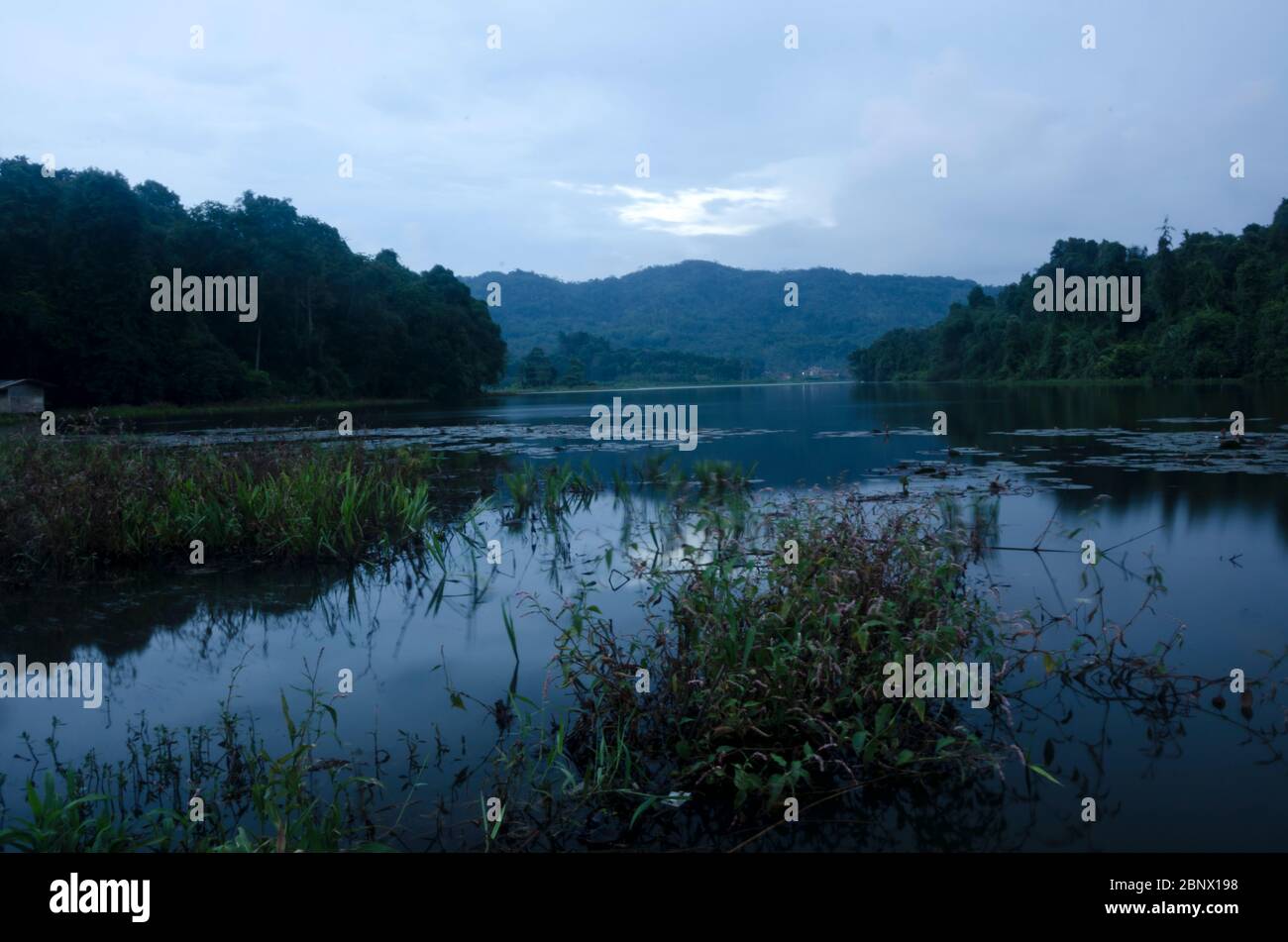 Lake in West Java - Indonesia Stock Photo - Alamy