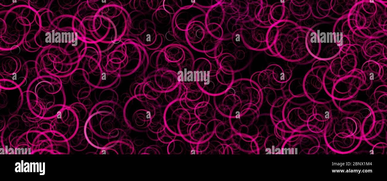 Fantastic circle panorama background design illustration Stock Photo ...