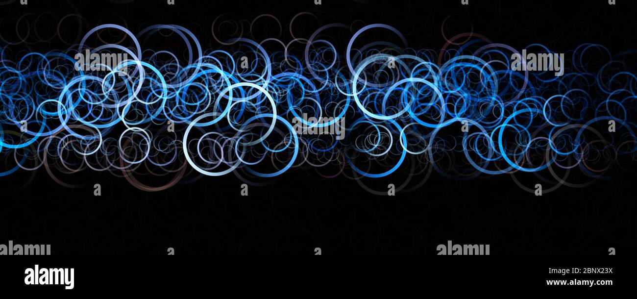 Fantastic circle panorama background design illustration Stock Photo ...