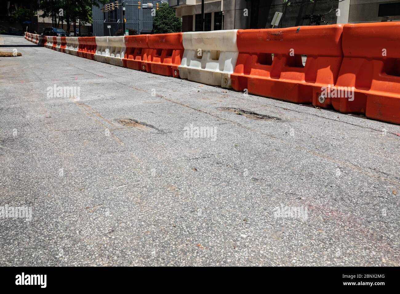 Traffic barricade hi-res stock photography and images - Alamy
