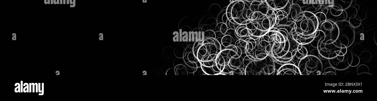 Magical circle panorama background design illustration Stock Photo - Alamy