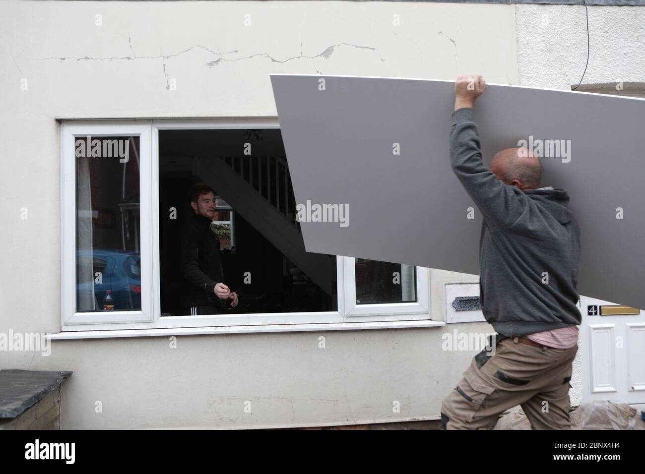 Joanna hall north wheatley flooding floods worksop england gary hi-res ...