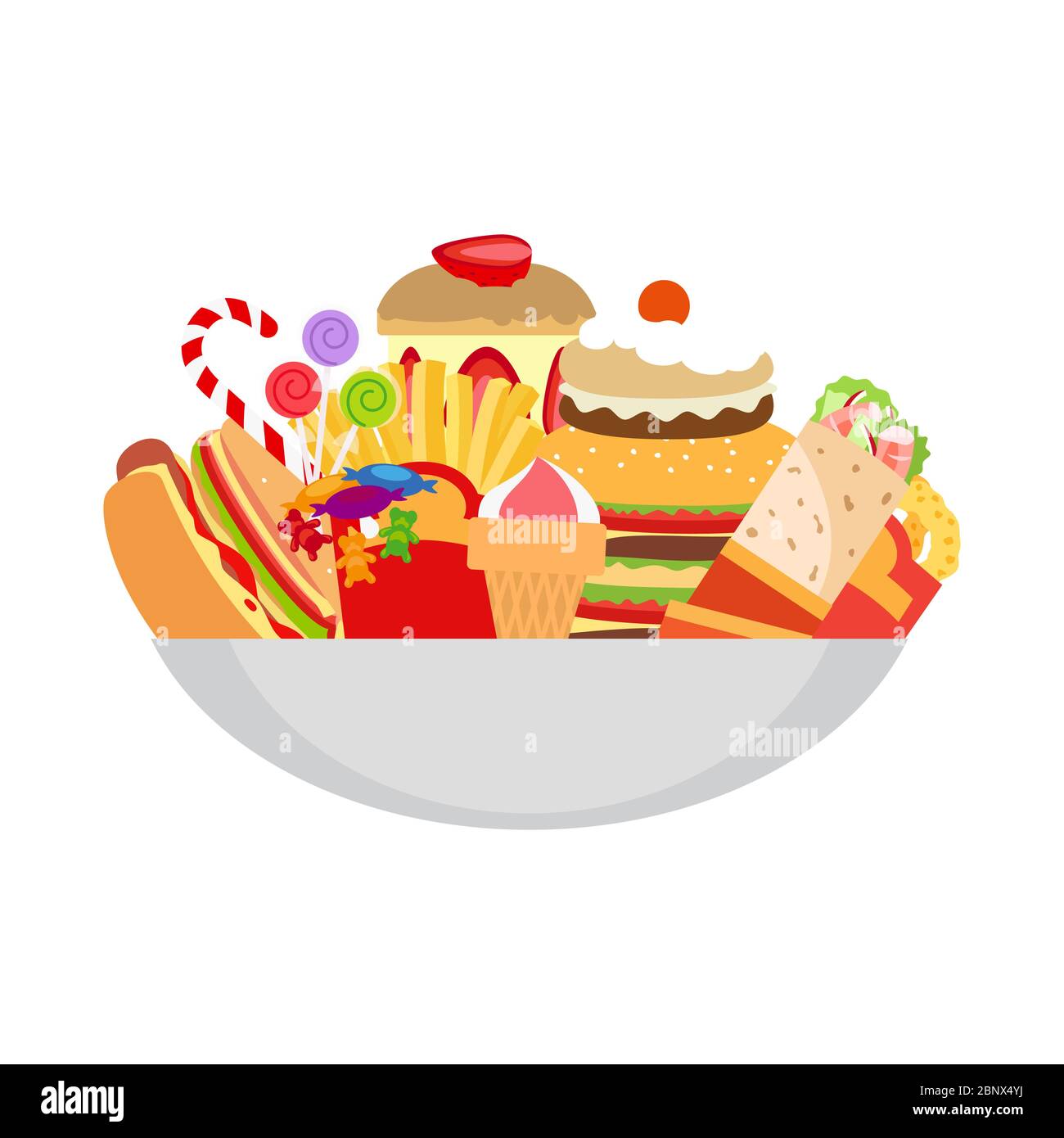 Salty Foods Clipart