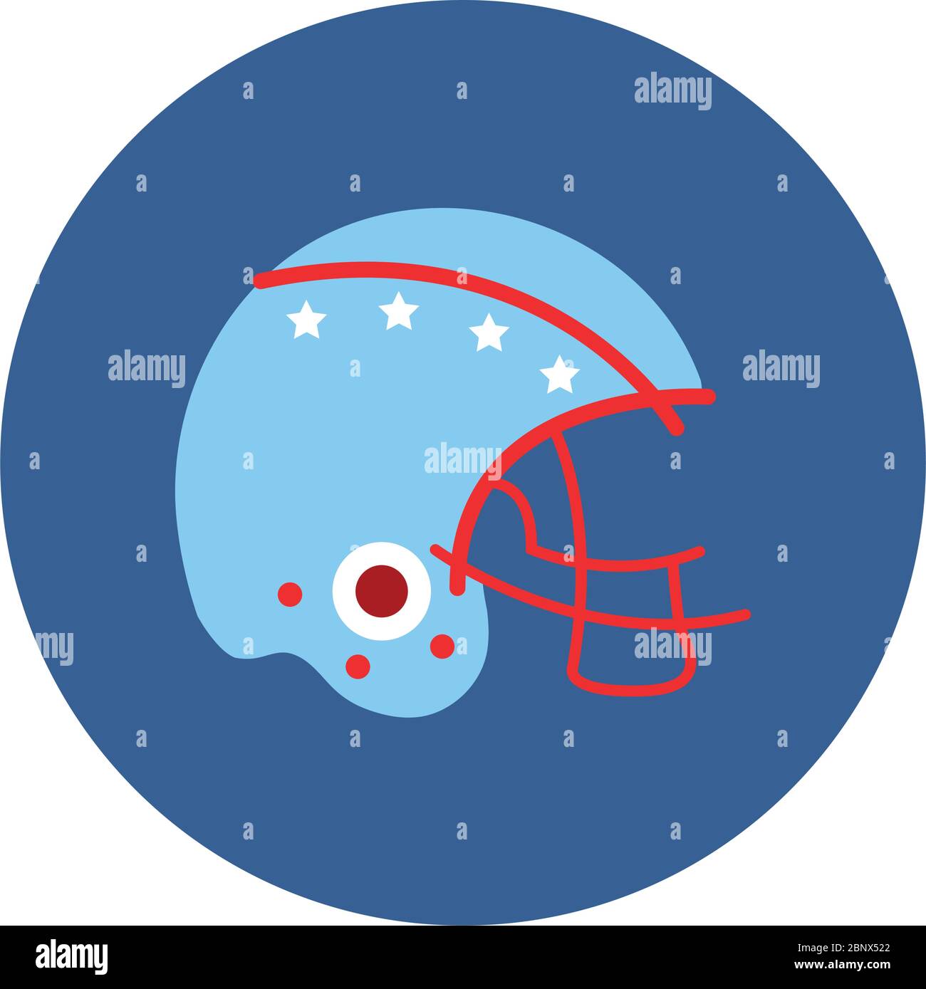 american football helmet block style Stock Vector Image & Art - Alamy