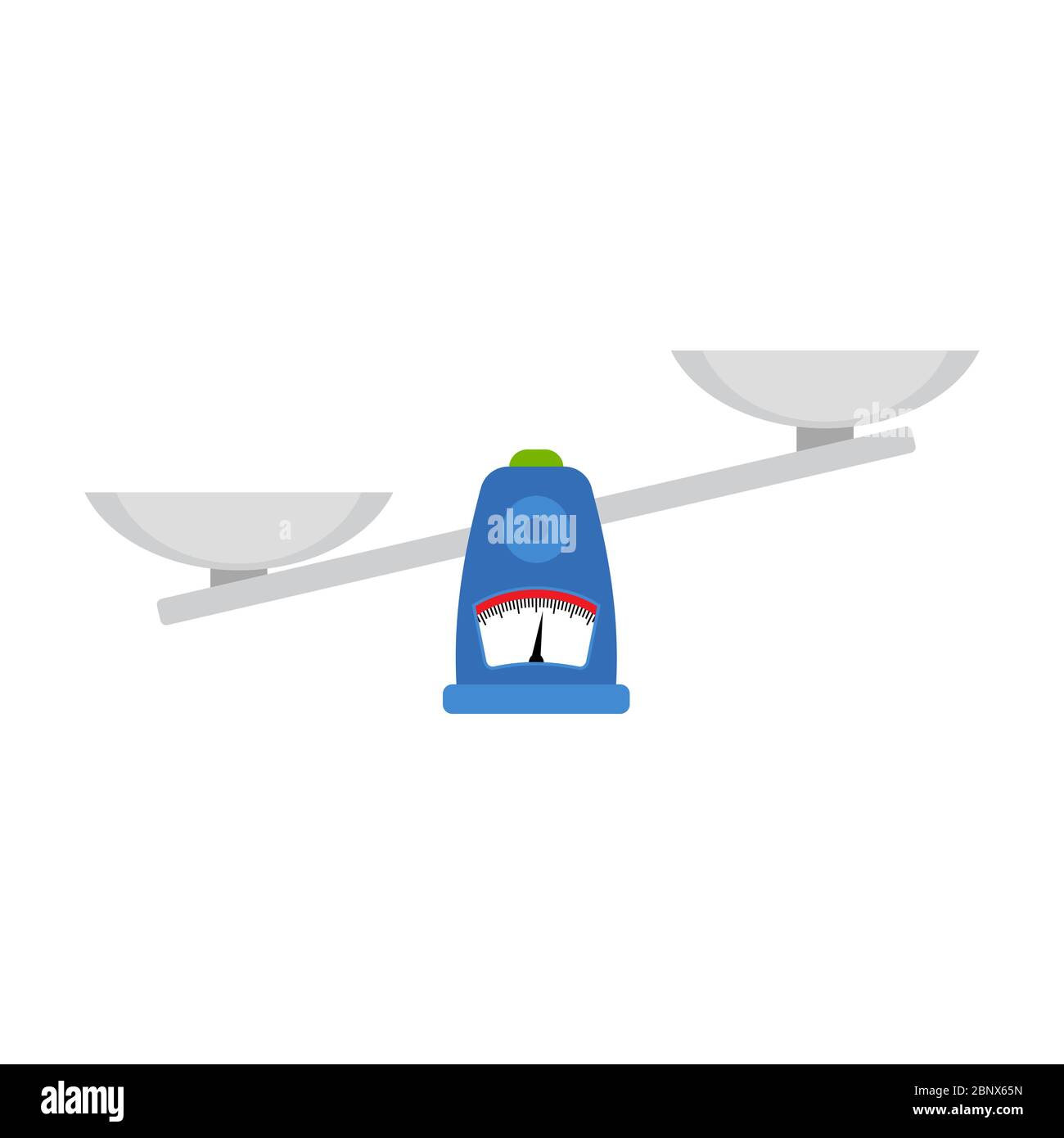 Scales vector flat isolated object on white background Stock Vector ...