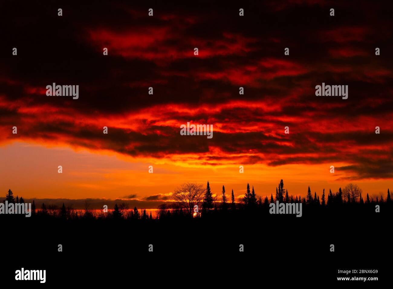Beautiful Early Morning Sunrise Stock Photo - Alamy