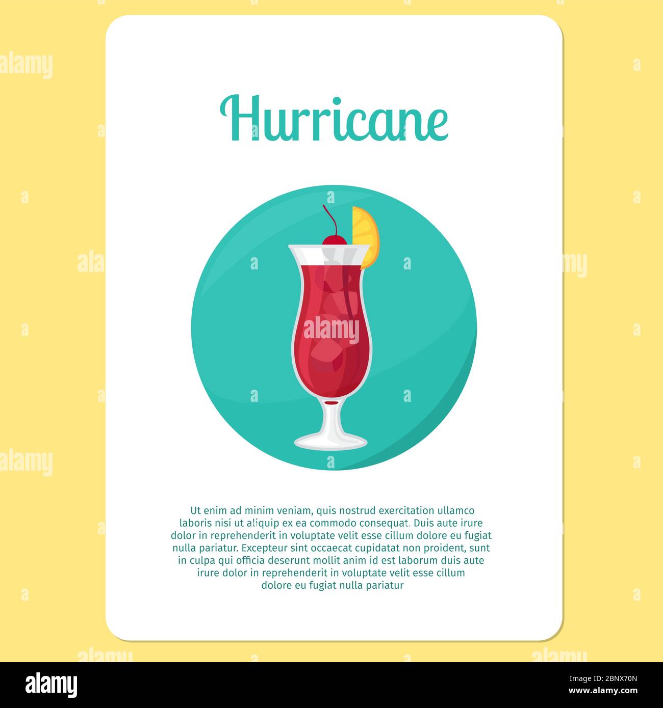 Hurricane party sign Stock Vector Images - Alamy