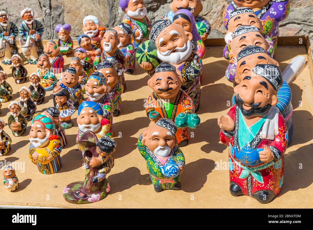 Typical puppets of Bukhara, in Uzbekistan Stock Photo - Alamy