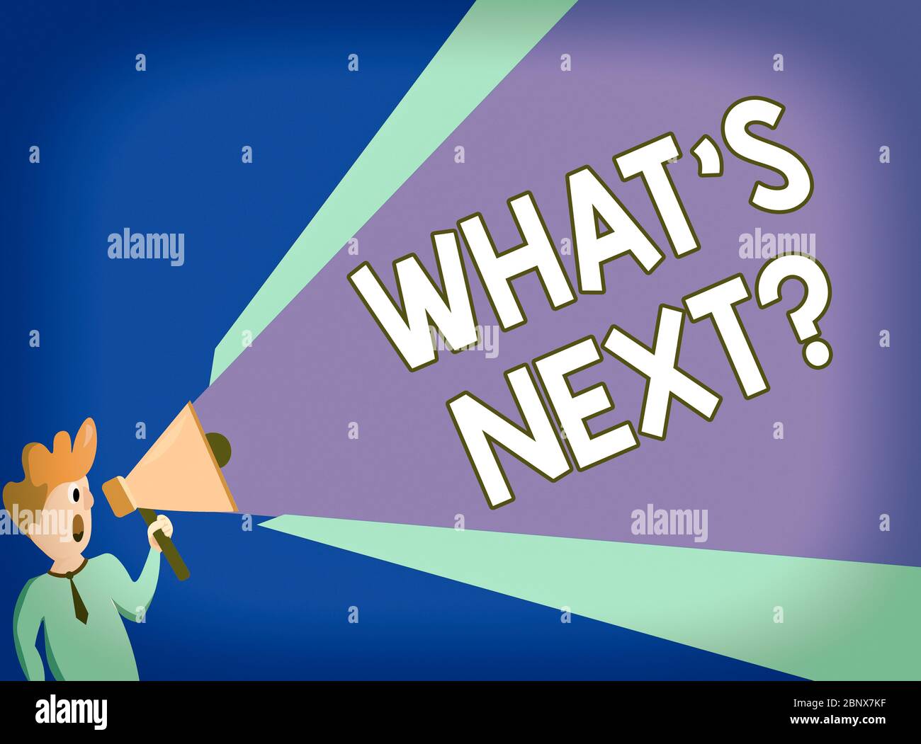 Text sign showing What S Next Question. Business photo showcasing ...