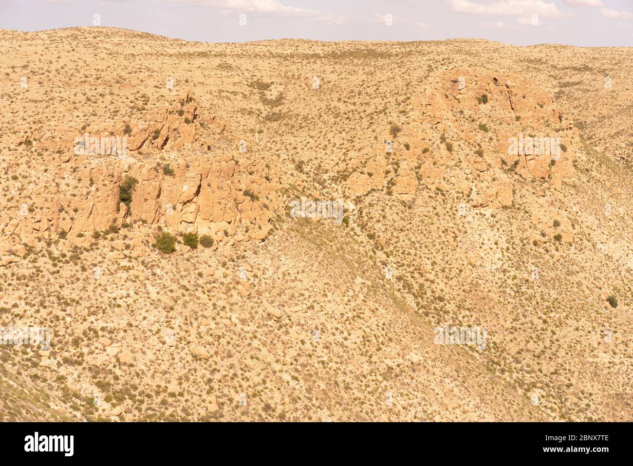 welcome in tunisia, welcome to the djebel dahar Stock Photo - Alamy