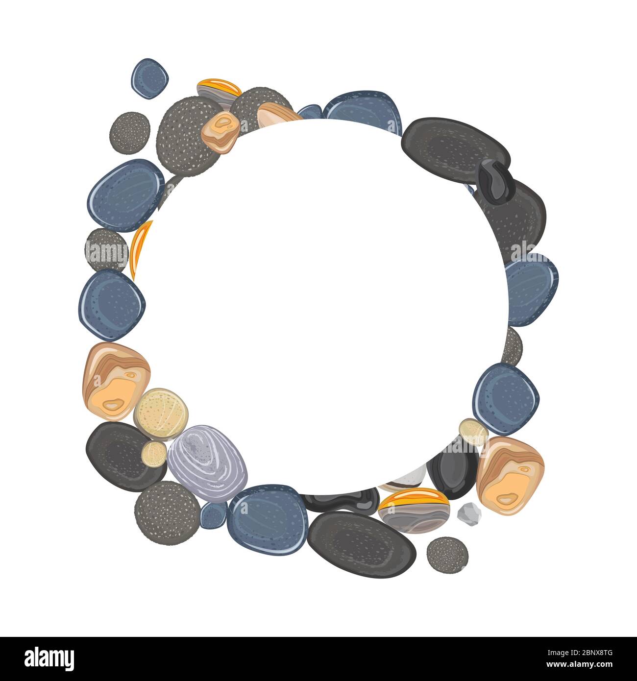 Stones Plaster Stock Vector Images - Alamy