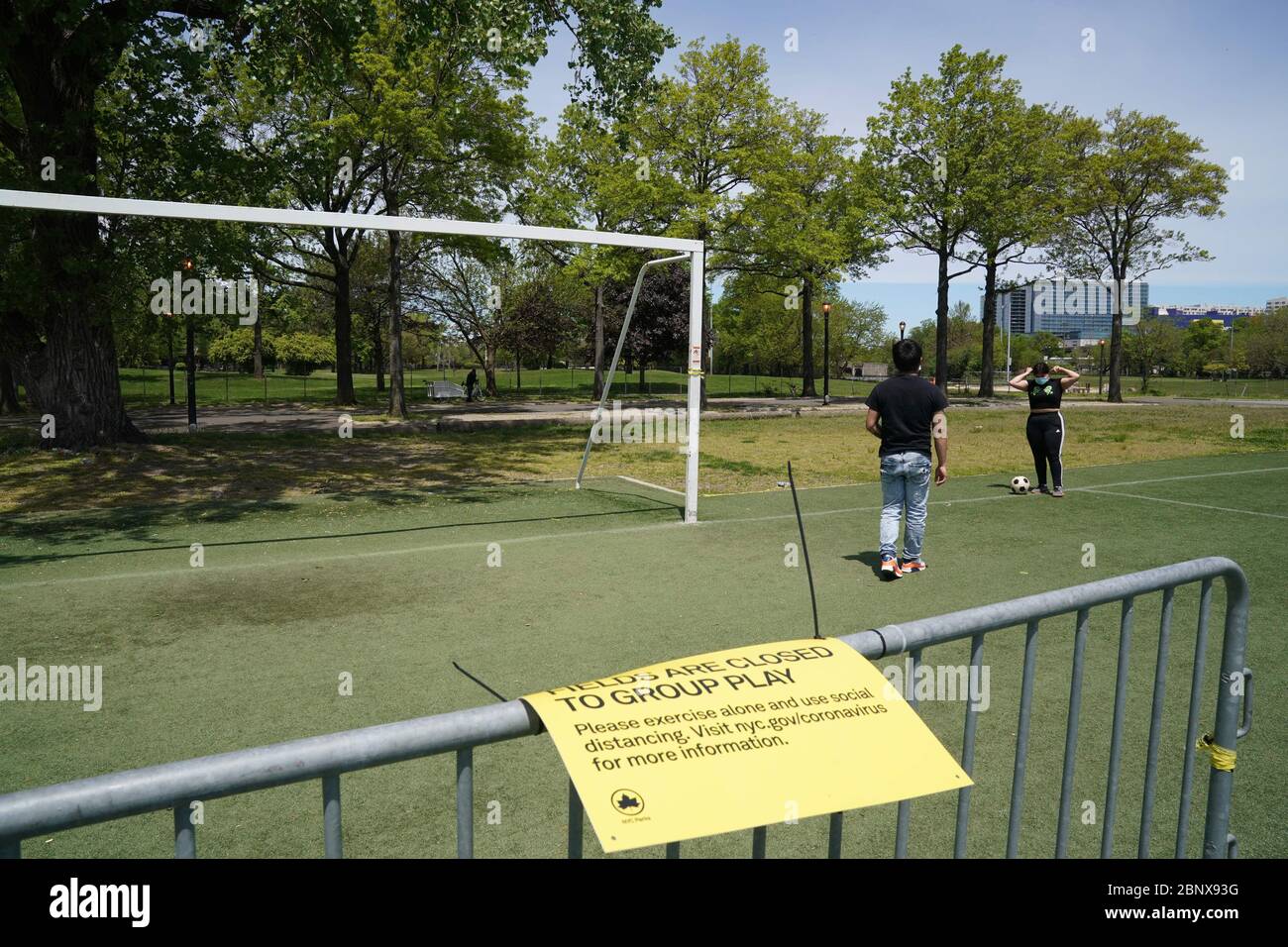 Flushing meadows corona park soccer hi-res stock photography and images ...