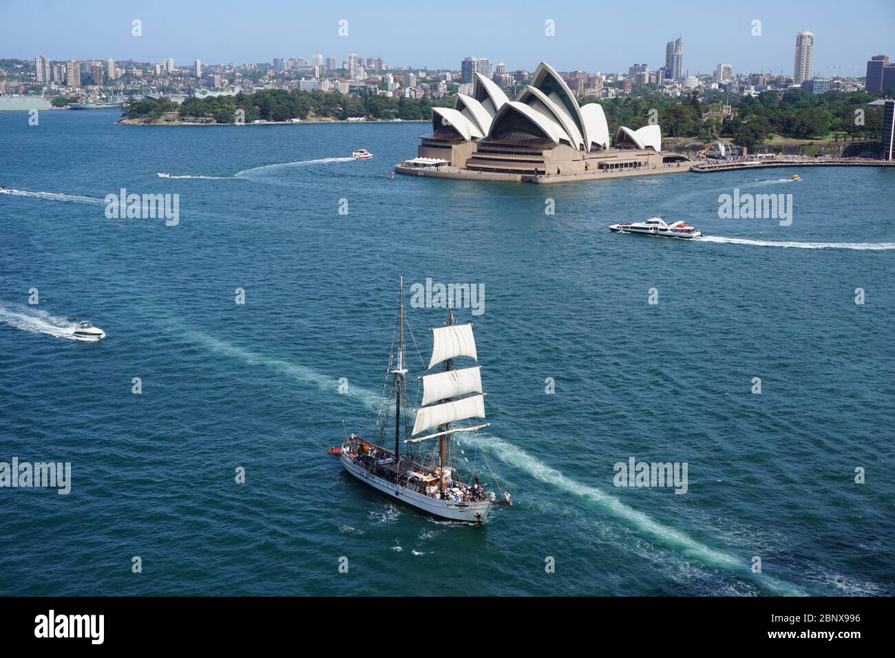 Sydney Opera House, designed by John Utzon,Sydney Australia Stock Photo ...