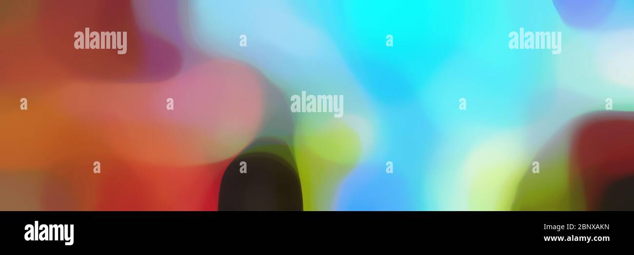 blurred universal background with brown, sky blue and antique fuchsia ...