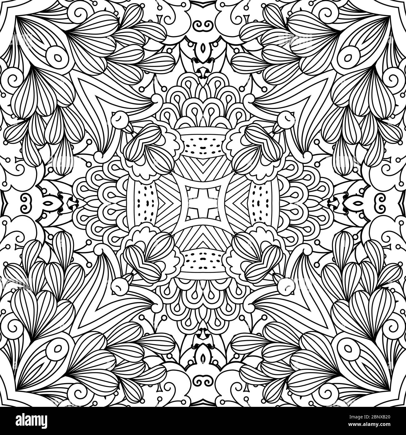 Full frame decorative background without color and having various ...