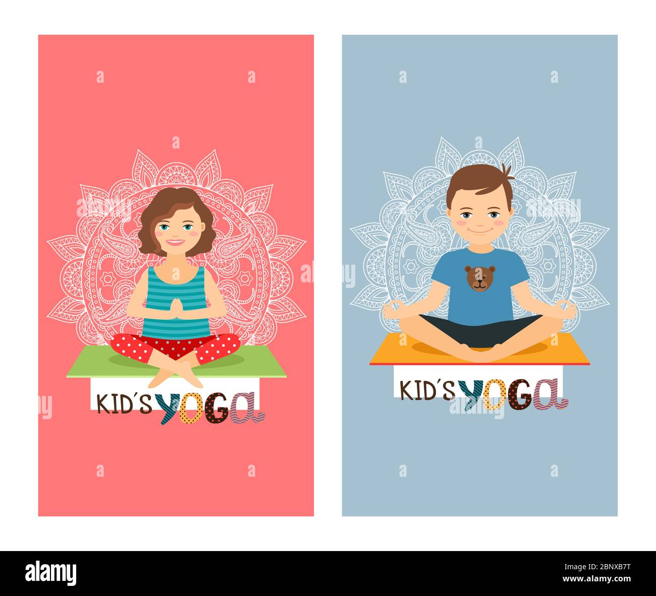 Yoga For Kids Flyer