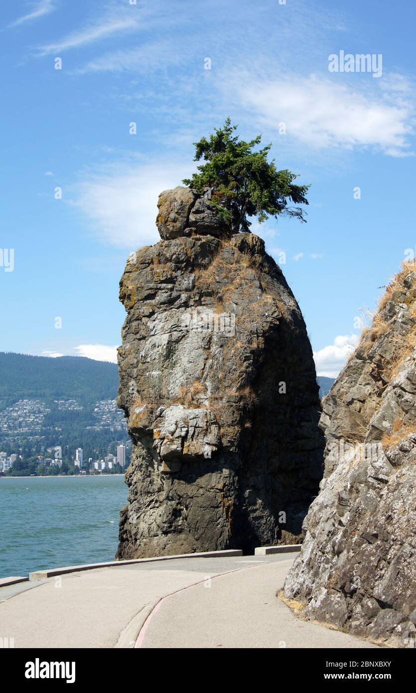 Siwash rock hi-res stock photography and images - Alamy