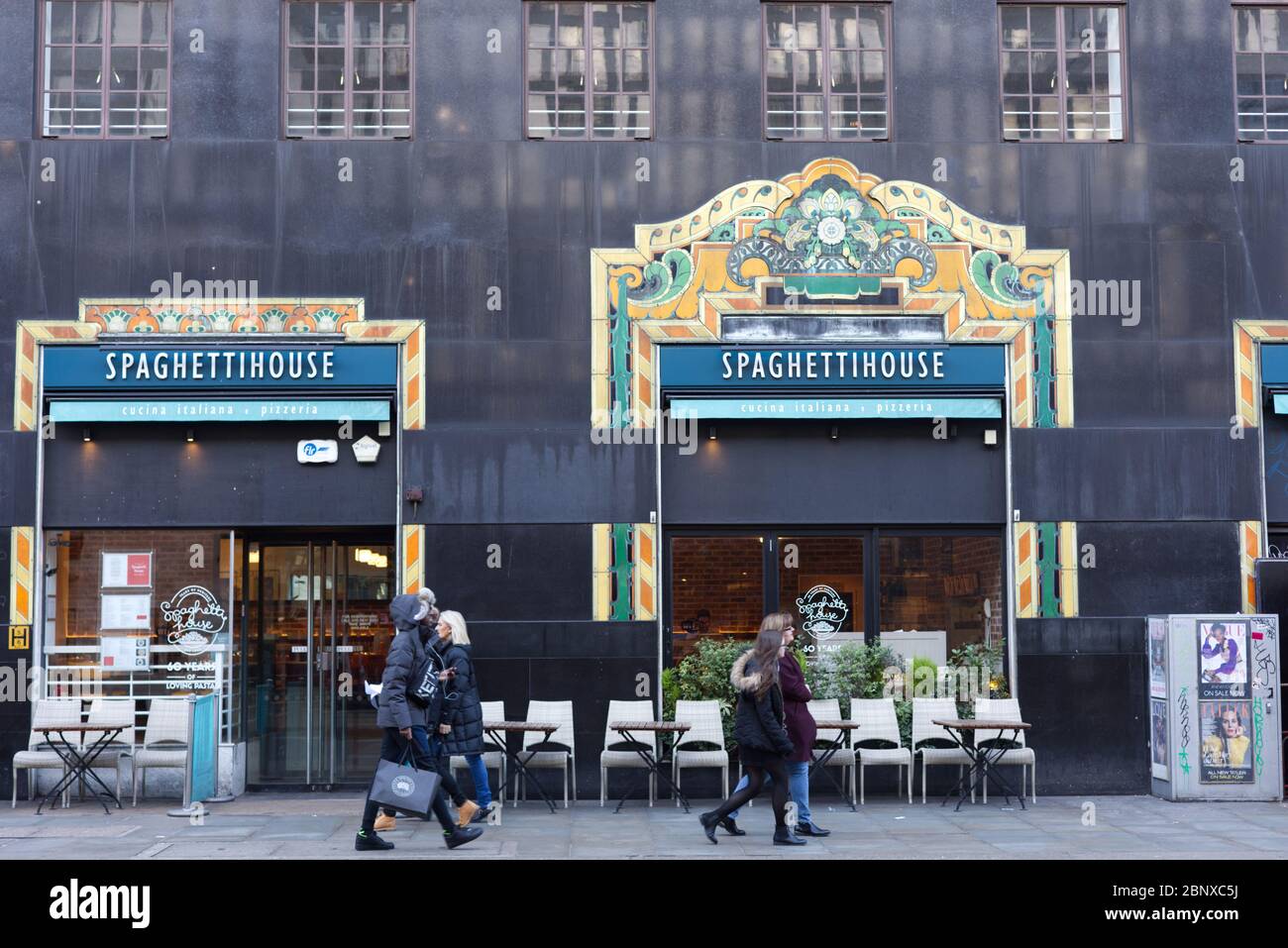 Spaghetti house argyll street london hi-res stock photography and ...