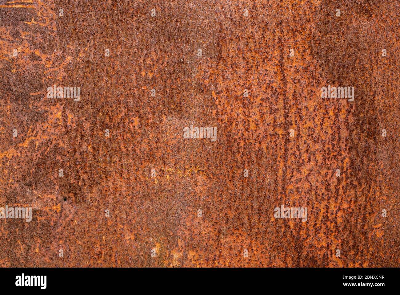 Brown rusted and scratched metal surface texture Stock Photo - Alamy