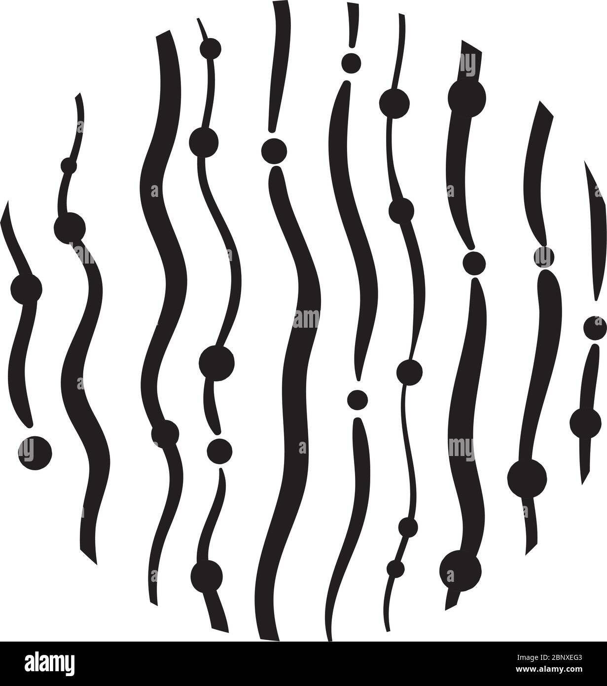 lines and points organic pattern line style Stock Vector Image & Art ...