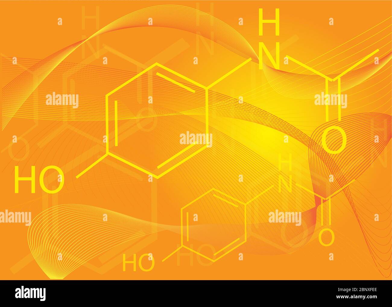 Paracetamol analgesic drug molecule hi-res stock photography and images ...